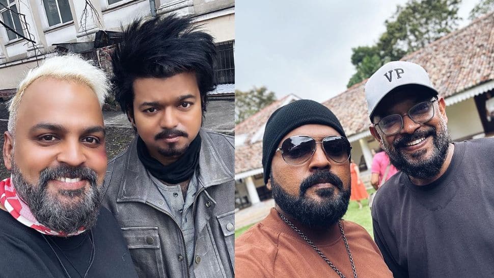 The GOAT Movie Behind The Scenes Photos Of Actor Vijay Venkat Prabhu ...