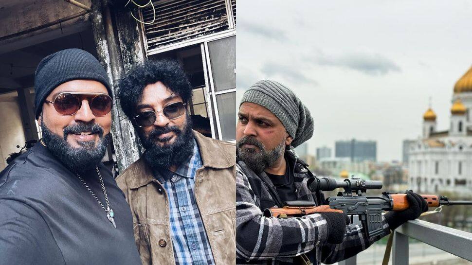 The GOAT Movie Behind The Scenes Photos Of Actor Vijay Venkat Prabhu ...