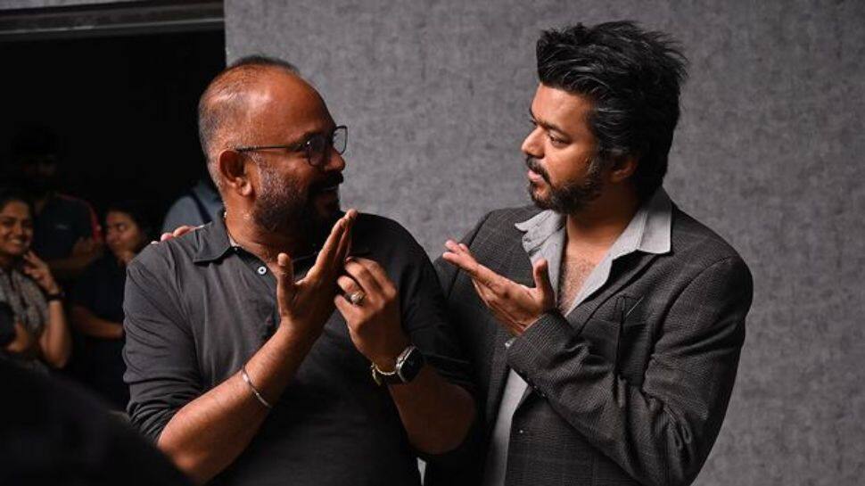 The GOAT Movie Behind The Scenes Photos Of Actor Vijay Venkat Prabhu ...