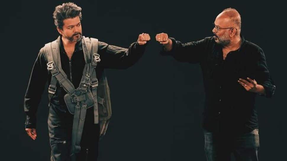 The GOAT Movie Behind The Scenes Photos Of Actor Vijay Venkat Prabhu ...