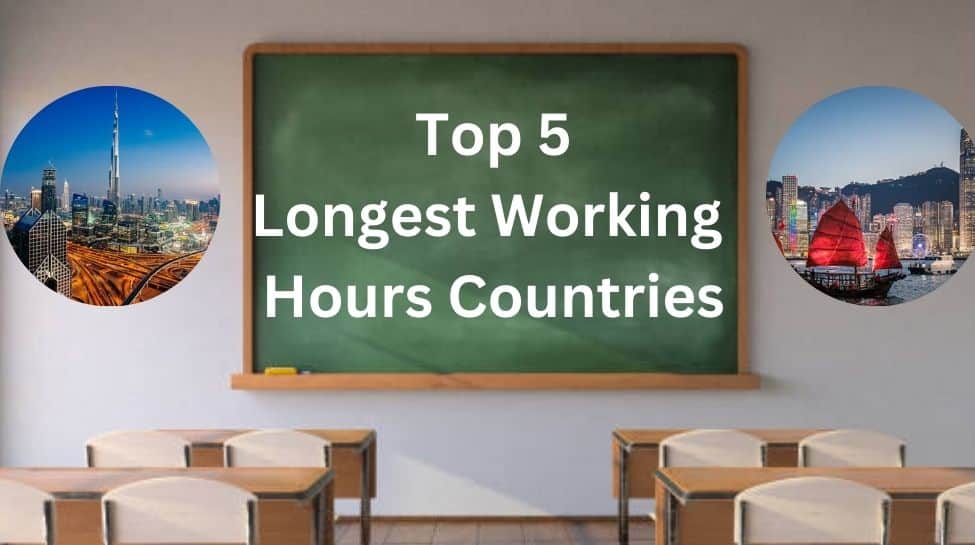 Top 5 Countries with the Longest Working Hours: 52 Plus Hours Per Week ...