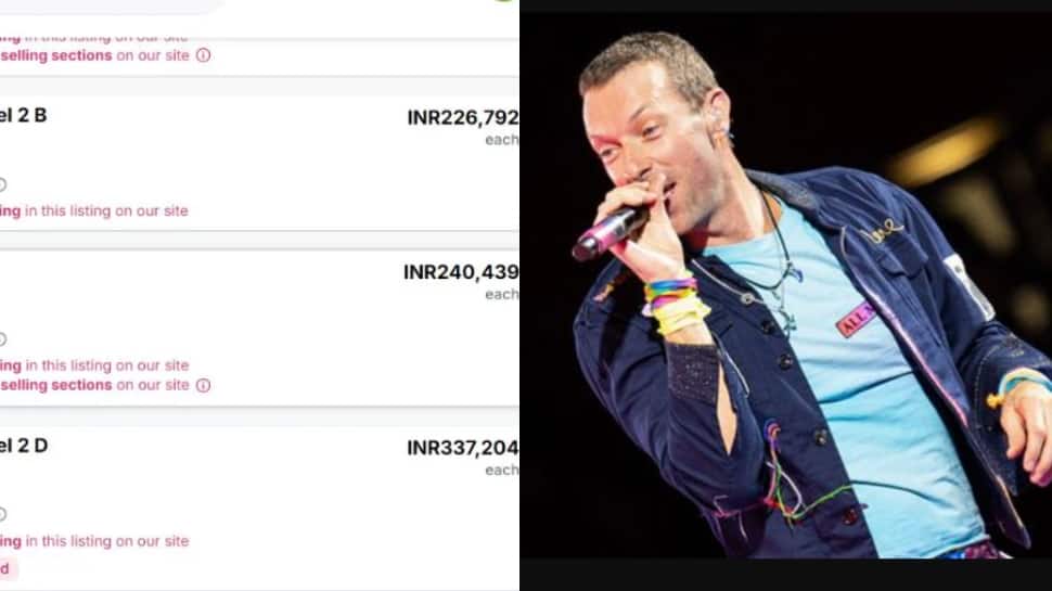 What Is Coldplay Mumbai Concert Tickets Sold For 3 Lakhs In India ...