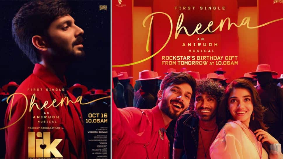 Anirudh Ravichandar Latest Song Update From Lik Movie Dheema Sony Music ...