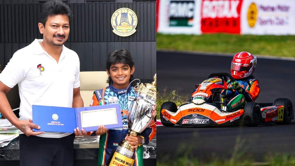 Udayanidhi Stalin Honours Rivaan Dev Preetham For International Karting ...