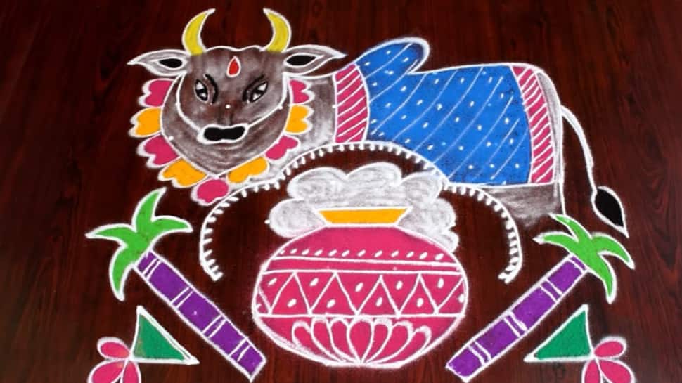 Put This Kolam In Your Home On The Second Day Of Pongal Thirunalam And ...