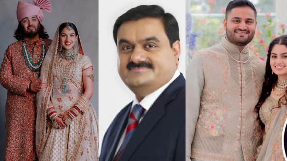 Business Man Gautam Adani Son Jeet Adani Grand Wedding With Diva Jaimin ...