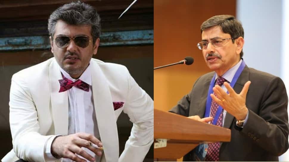 Actor Ajith Meeting Tamilnadu Governor Rn Ravi Regarding Padma Awards ...