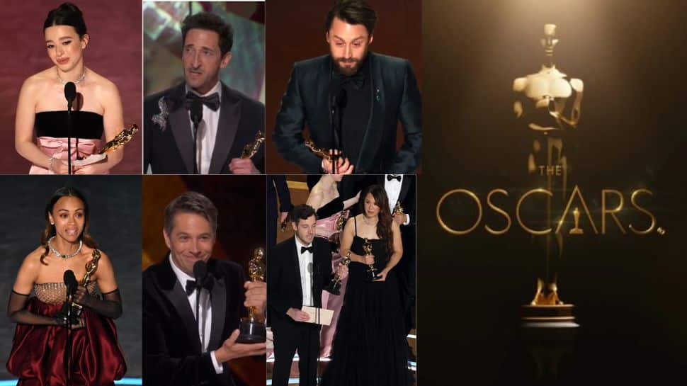 Oscars 2025 Winners Full List 97th Academy Awards Highlights Mikey Anora Film Star Madison The ...