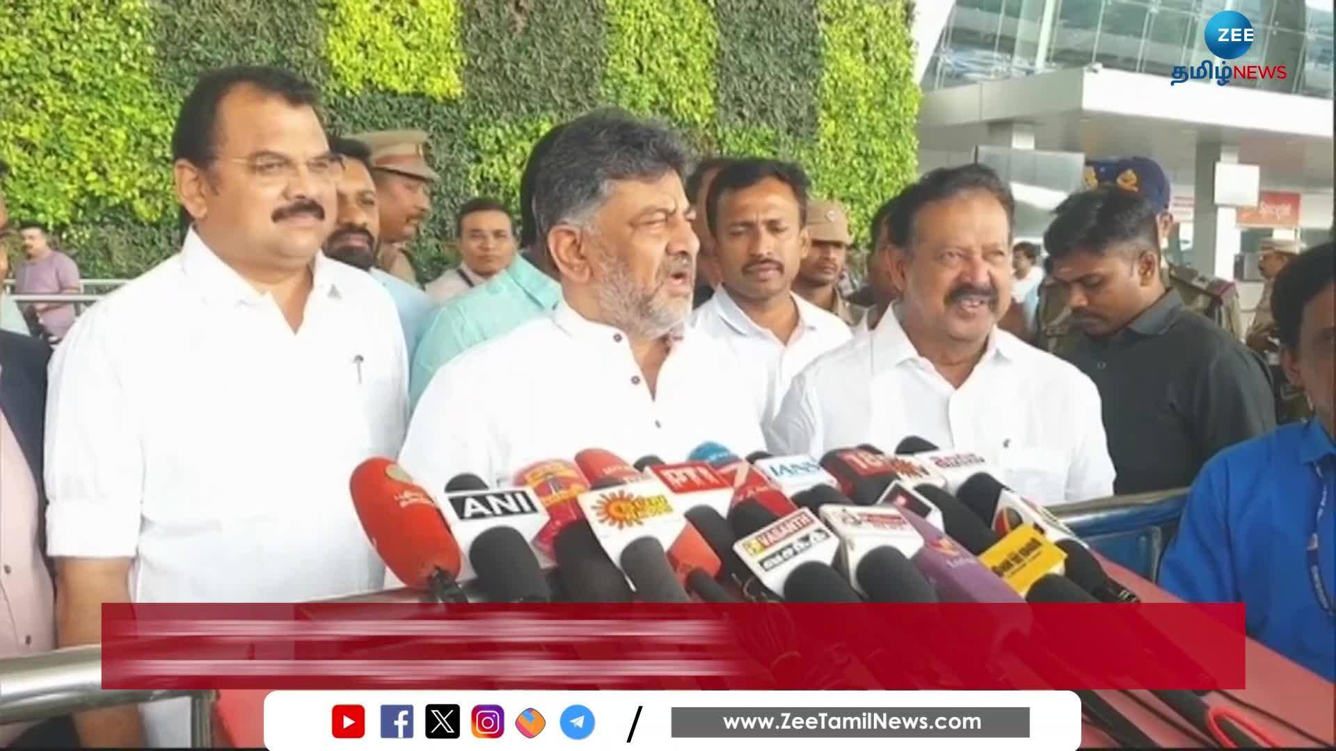 D.K. Sivakumar's response to Annamalai | அண்ணாமலைக்கு டி.கே ...