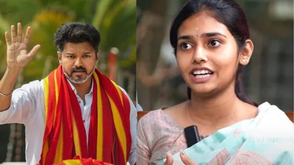 Who Is Vaishnavi TVK Ex Member Instagram Influencer Who Quit Tamilaga ...
