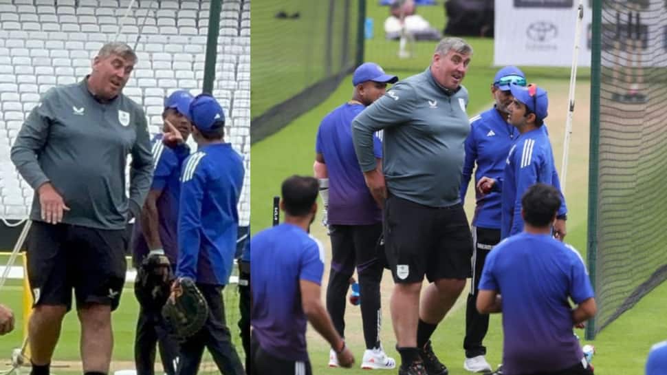 Gautam Gambhir Fight With Pitch Curator Lee Fortis While Pre Looking ...