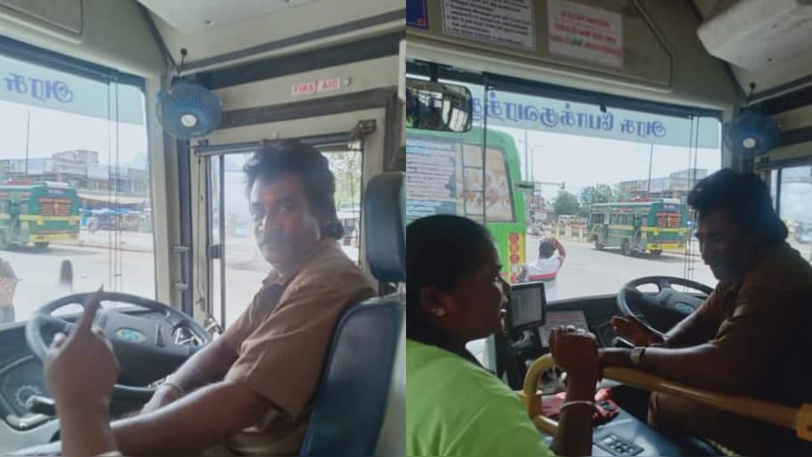 Coimbatore Government Bus Driver Mocked Sanitary Worker To Come In ...