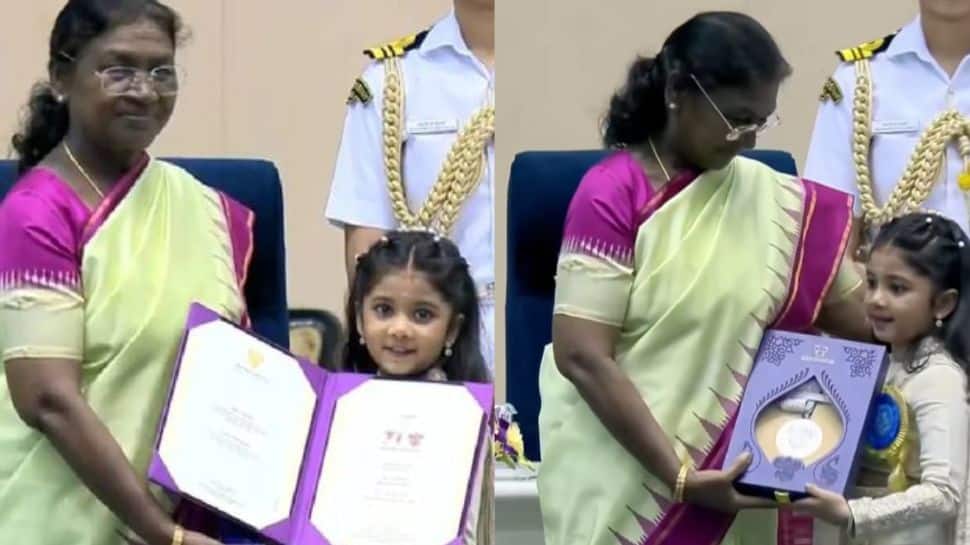 4 Year Old Treesha Thosar Wins Best Child Actor National Award For Naal ...