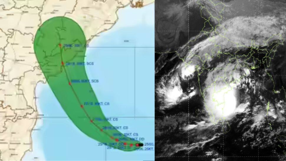 Montha Cyclone When Will Make Landfall Where Is It Currently And Heavy ...
