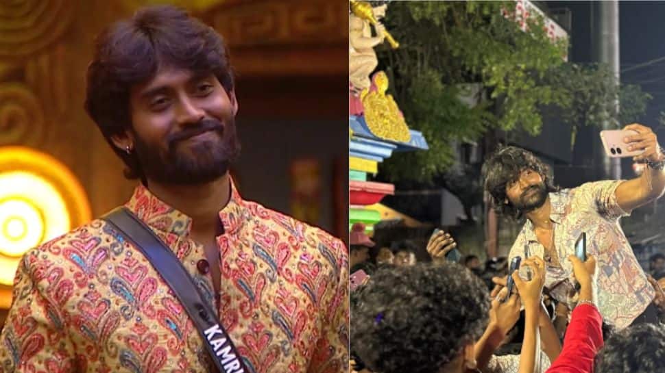 Bigg Boss 9 Tamil Red Card Contestant Kamrudin First Public Appearance ...