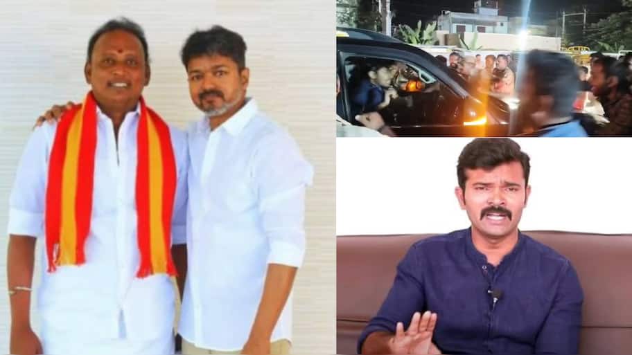 TVK vs NTK Clash In Theni Three TVK Cadres Arrested By Police Sattai ...