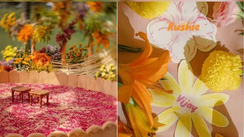 Rashmika Mandanna Vijay Deverakonda wedding: Photo Of Haldi Sangeet ...