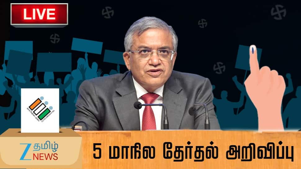 eci assembly elections 2026 date announcement live updates tamil nadu ...
