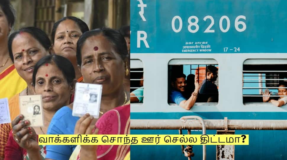 Tn Election 2026 Train Tickets Sold Out For April 21 22 Passengers ...