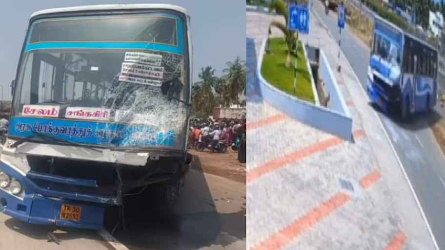 Salem Bus Accident: Government Bus Rams into other Vehicles, Several ...