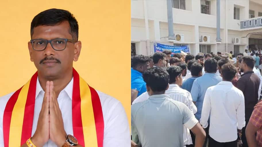 TVK Candidate Missing In Edappadi Salem District Cadres Protest Police ...