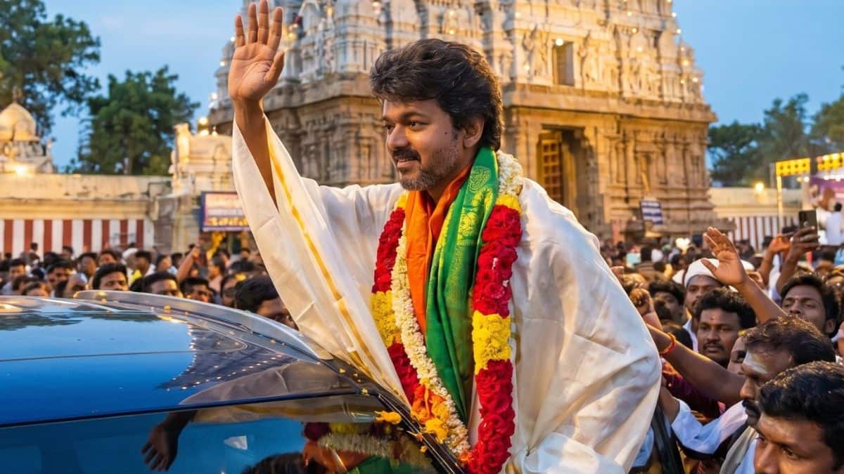 TVK Vijay Shirdi Temple Visit Viral Photos Who Are the Two Women ...