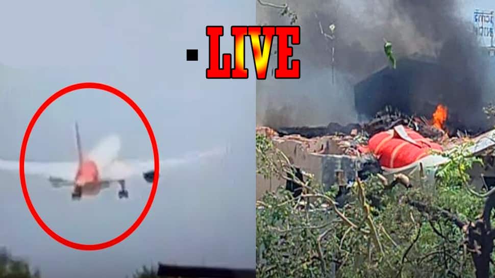 Latest Gujarat Plane Crash Ahmedabad Airport Live Update Air India ...