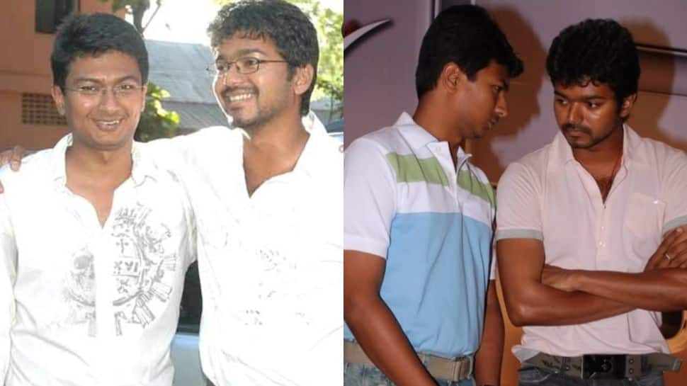 Old Photo Of Actors Turned Politicians Vijay And Udhayanidhi Stalin ...