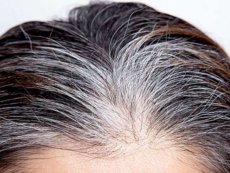 How To Turn White Hair Naturally To Black Hair | நரை முடி கருப்பாக்க ...